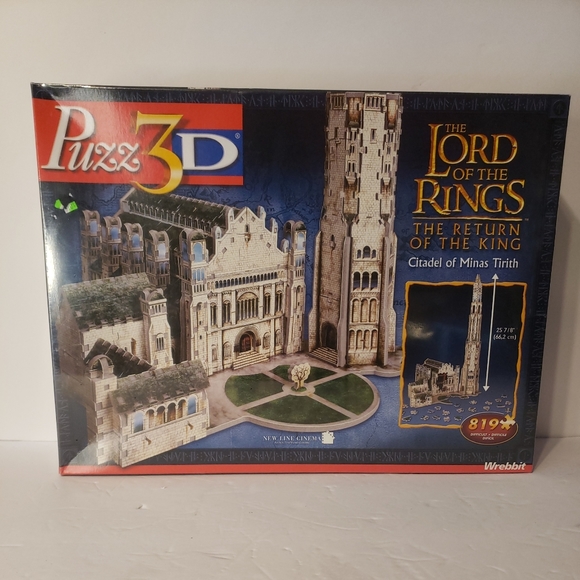 Toys | 3d Puzzle Lord Of The Rings The Return Of The King Citadel Of ...
